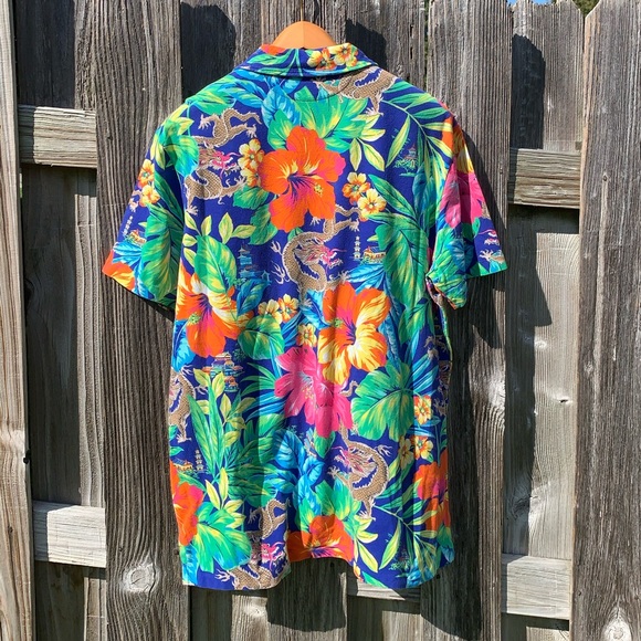 Polo Ralph Lauren | Shirts | Polo Ralph Lauren Tropical Short Sleeve ...